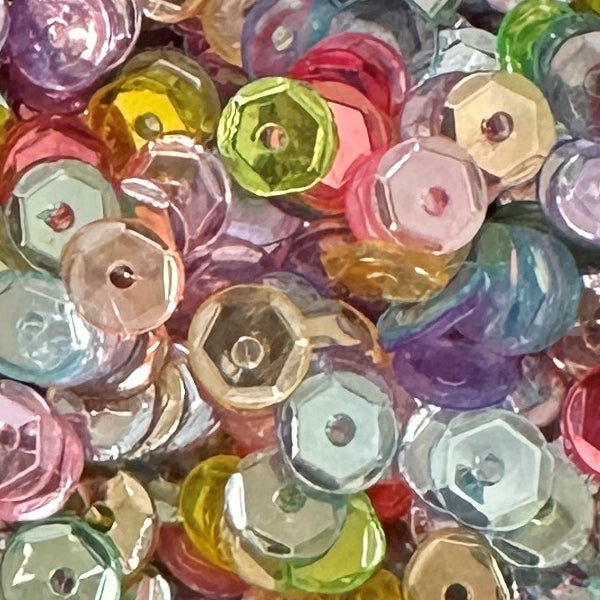 5mm Slightly Cupped Ice Mix 100 grams – Cartwright's Sequins